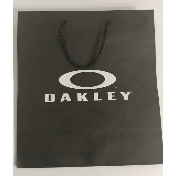 Oakley | Bags | 4 2 X 1 X 9 Blackwhite Logo Oakley Paper Gift Bag W ...